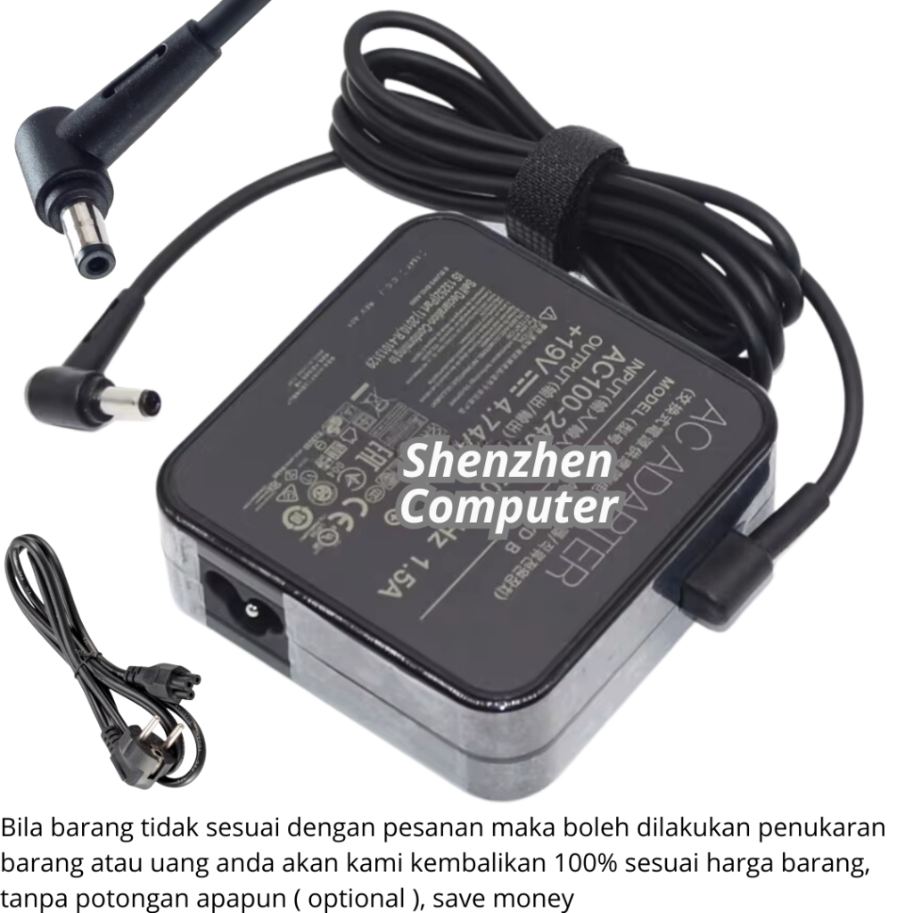 Jual Charger Asus A42 A42F A42J A42D A42E A42DE A42DQ A42QR adaptor ...