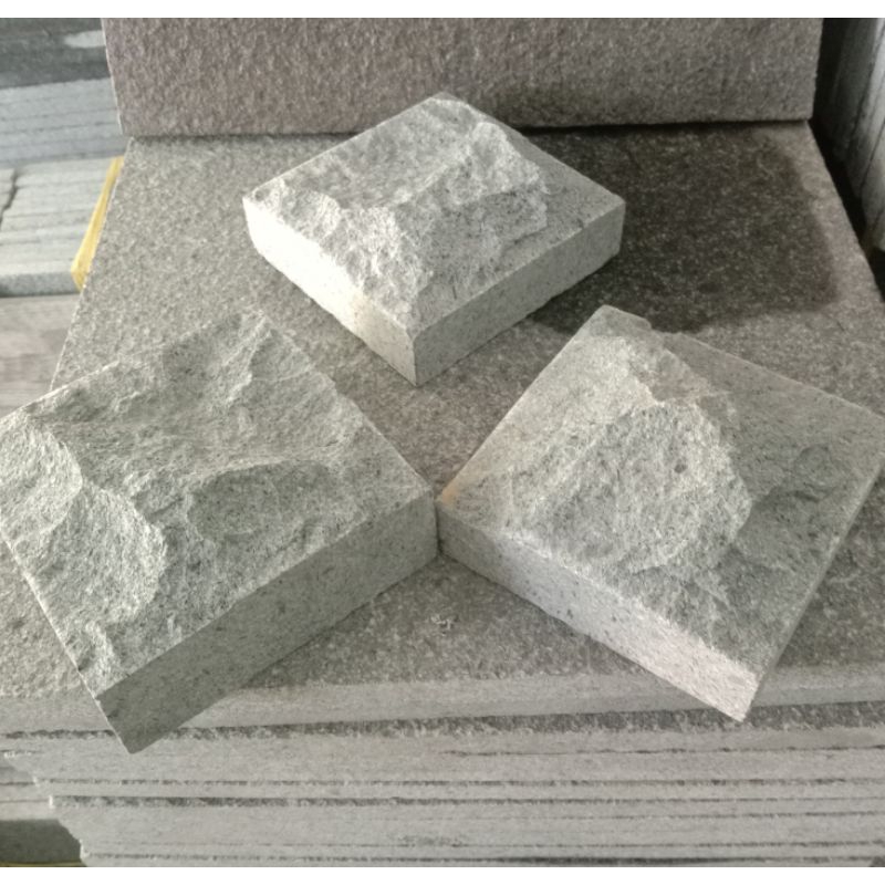 Jual Batu Andesit Coble RTA 10x10 .harga per m2 isi 100 pcs | Shopee ...