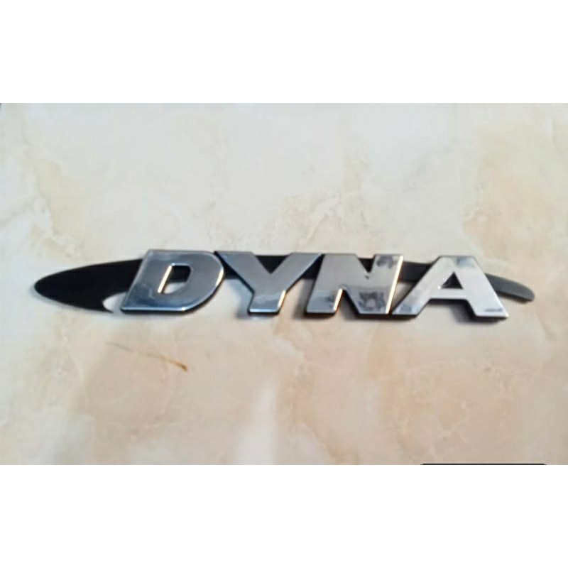 Jual emblem logo tulisan logo DYNA | Shopee Indonesia