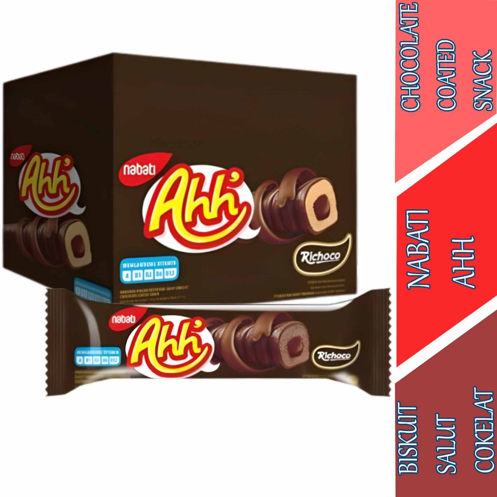 Jual Biskuit Chocolate Coated Snack - Nabati - Biskuit Salut Cokelat ...