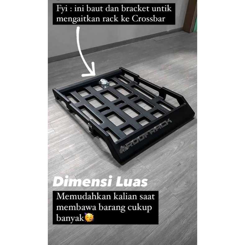 Jual Rack Rhino Bagasi Atas Mobil Sunrise Model Roffrack Mobil ...