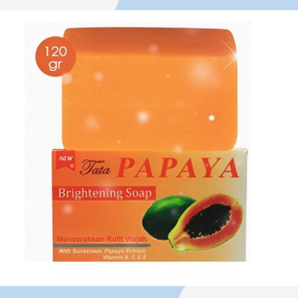 Jual Tata Papaya Whitening Soap/ Sabun Batang/ Sabun Pemutih Original ...