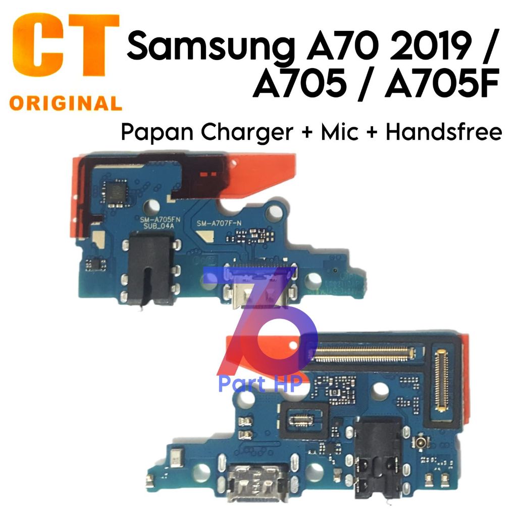 Jual Papan Konektor PCB Charger MIC + Handsfree Samsung Galaxy A70 2019 / A705F / SM-A705F / SM ...