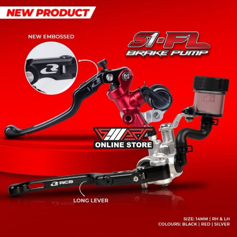 Jual MASTER REM RCB S1-FL 14 MM RADIAL KANAN ATAU KIRI TABUNG | Shopee ...