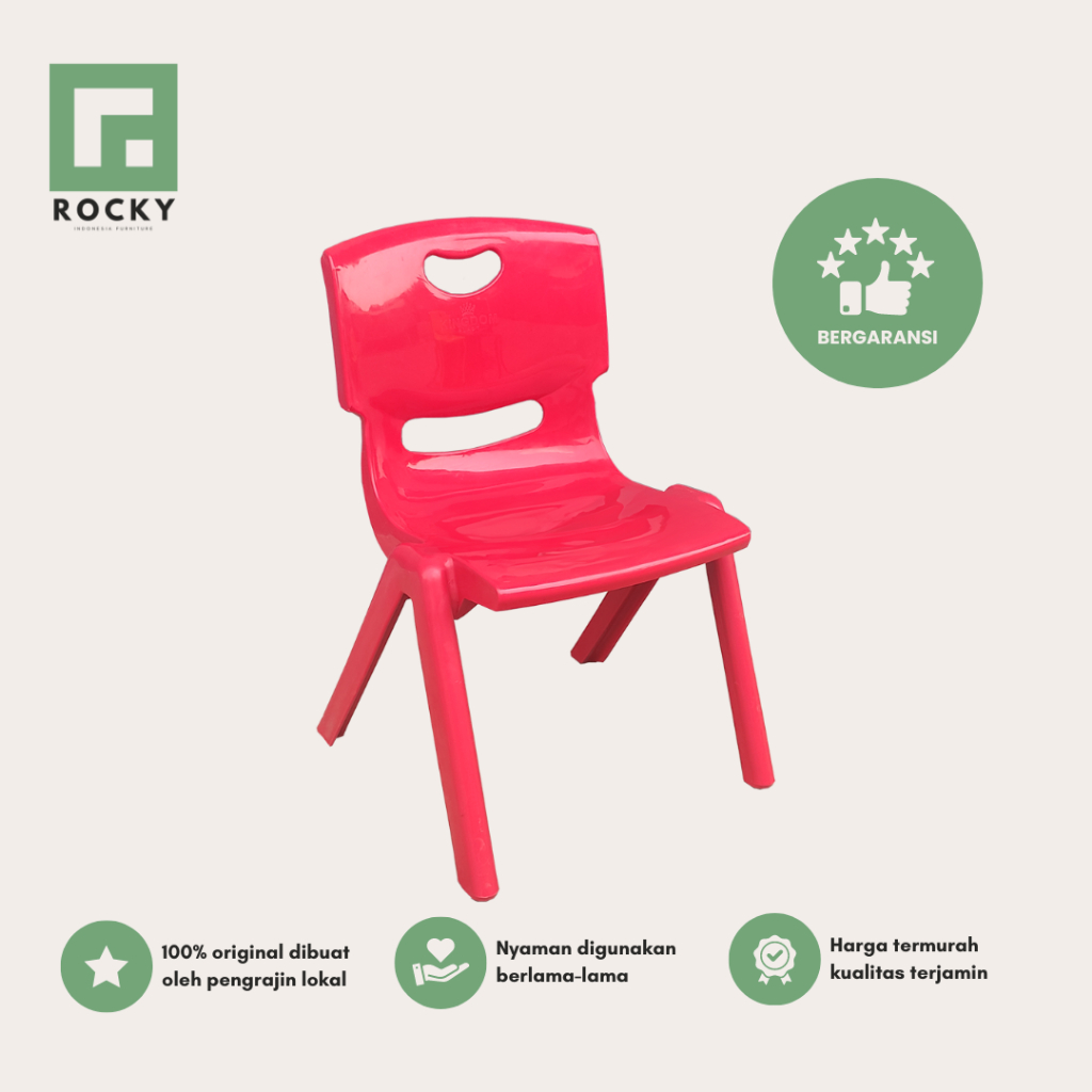 Jual ROCKY Kursi Anak DOREMI / Kursi Belajar Mini / Kursi TK PAUD ...
