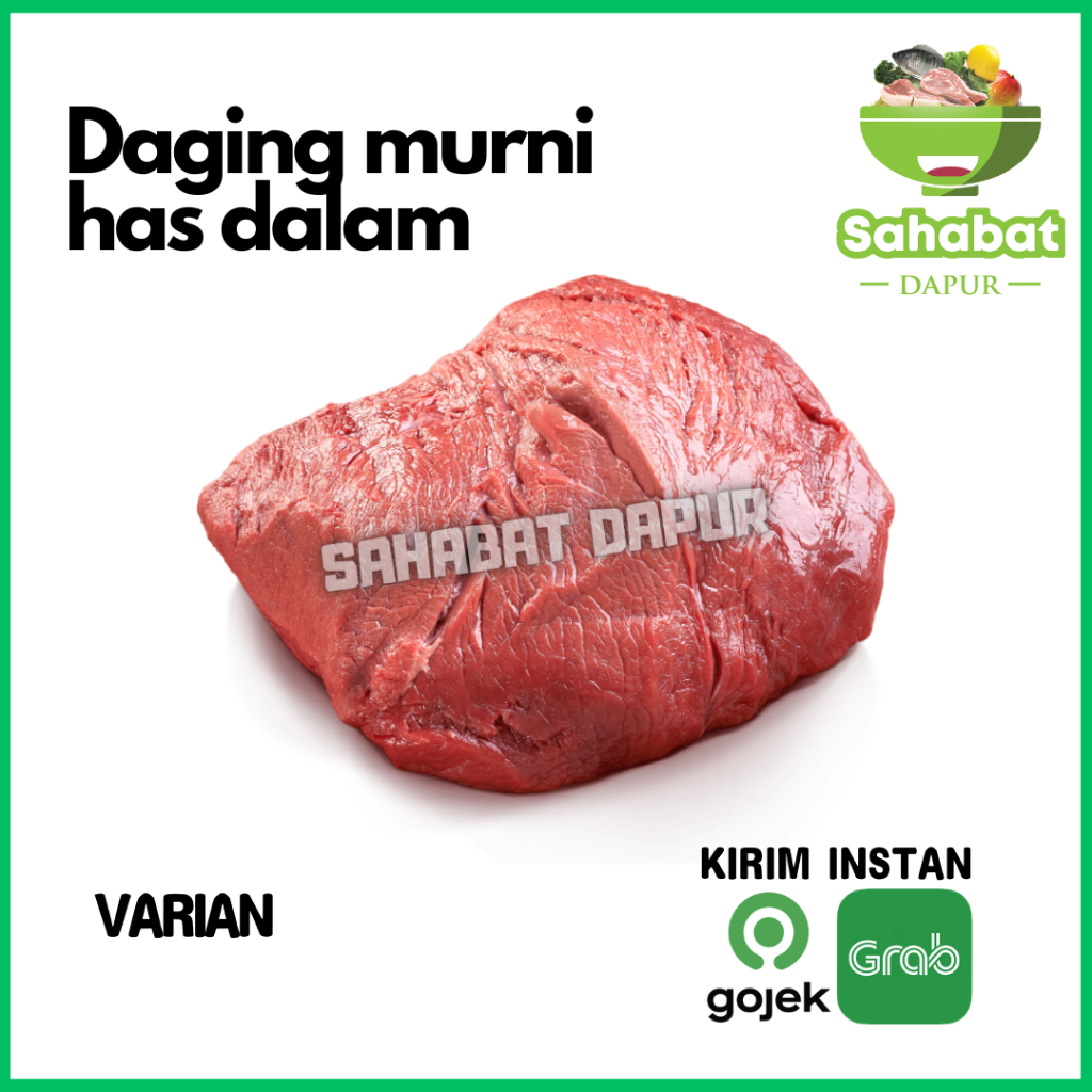 Jual Daging Sapi Has Dalam Daging Sapi Murni - Sahabatdapur | Shopee ...