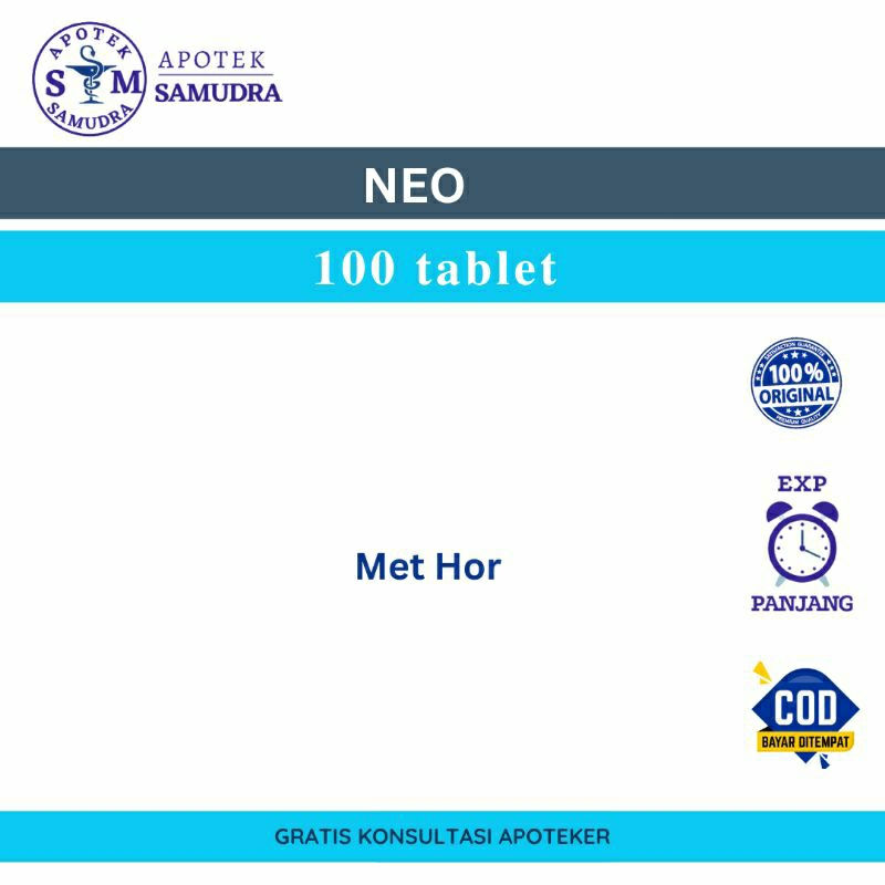 Jual NEO - 100 Tablet (obat untuk mengatasi batuk tidak berdahak ...