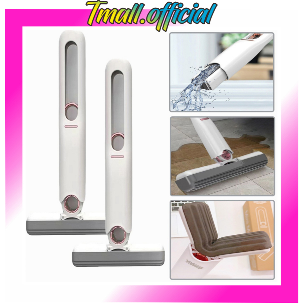 Jual TMALL Alat pel Pembersih Ruangan Home Car Portable Mini Mop R1124 ...