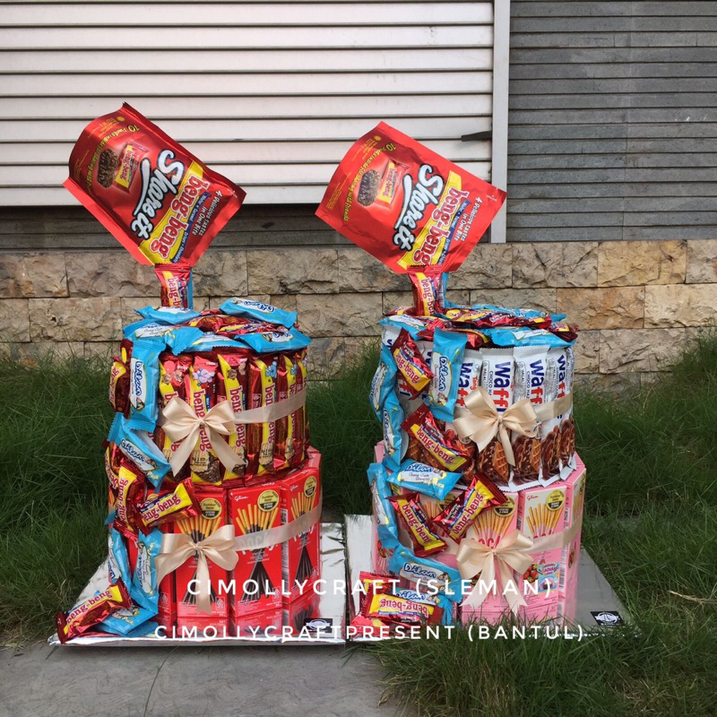 Jual TOWER SNACK MENARA SNACK CAKE SNACK TART MURAH JOGJA | Shopee ...