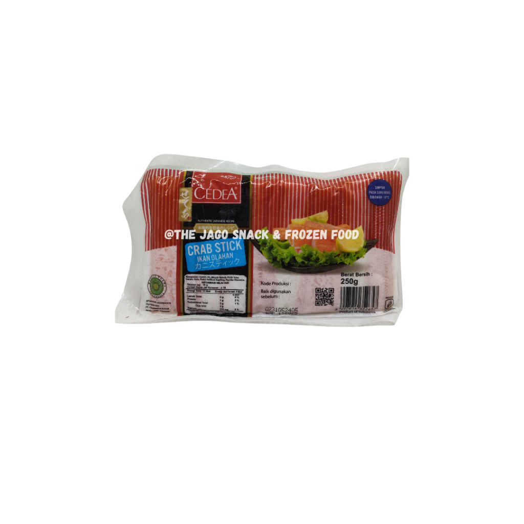 Jual Cedea Crab Stick Ikan Olahan 250gr | Shopee Indonesia