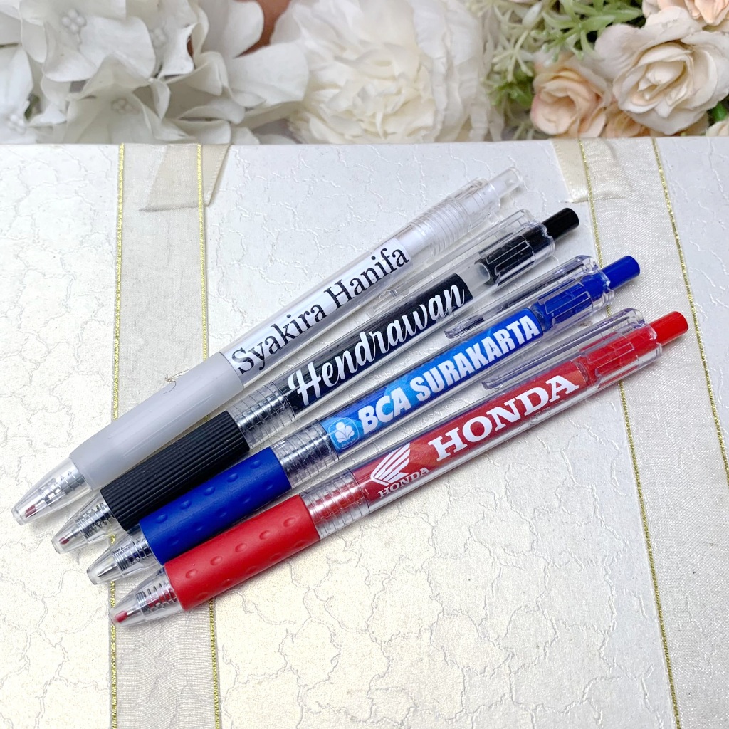 Jual [Custom] pulpen pena Custom | FREE Custom Nama/Logo | pulpen Kayu ...