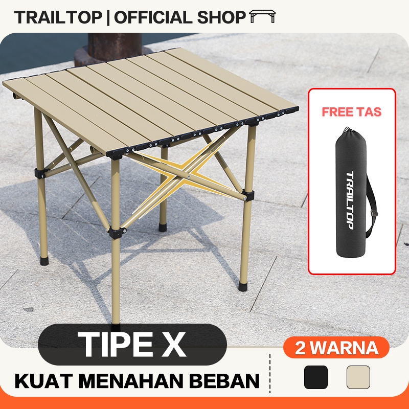 Jual TrailTop Meja Camping Lipat Tebal Dan Tahan Aus Meja Lipat Outdoor ...