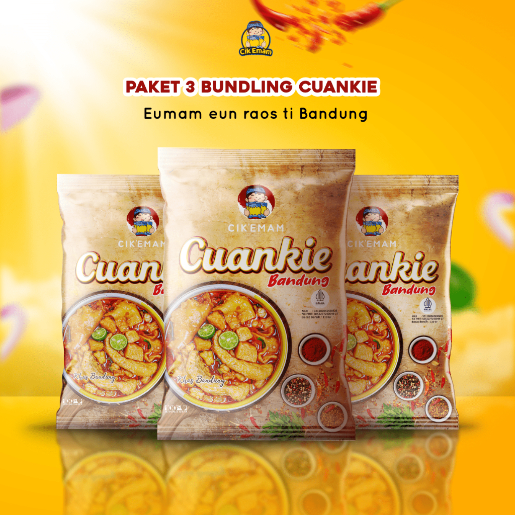 Jual CIKEMAM - PAKET CUANKI isi 3 PCS - Cuanki Kuah Instan - Cuanki ...