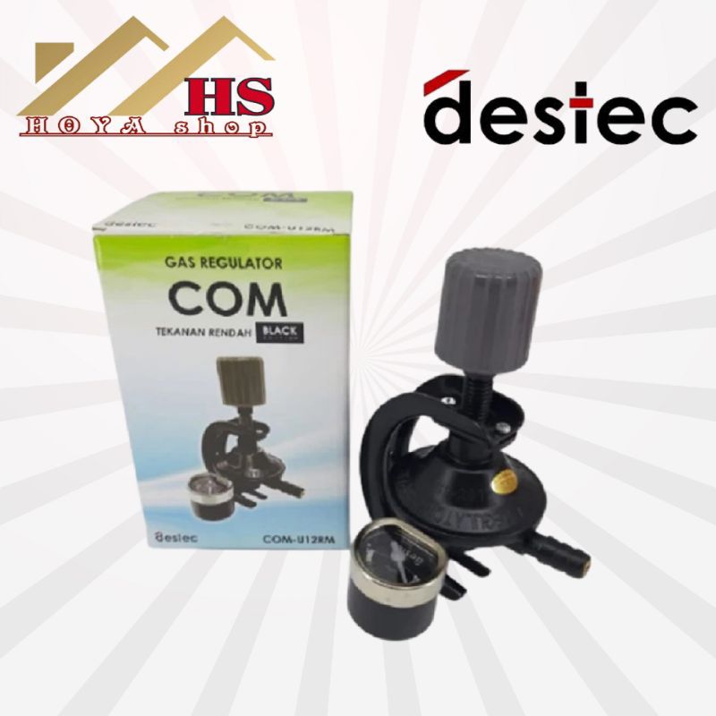 Jual regulator DESTEC METER COM-U 12 RM, regulator gas tekanan rendah ...