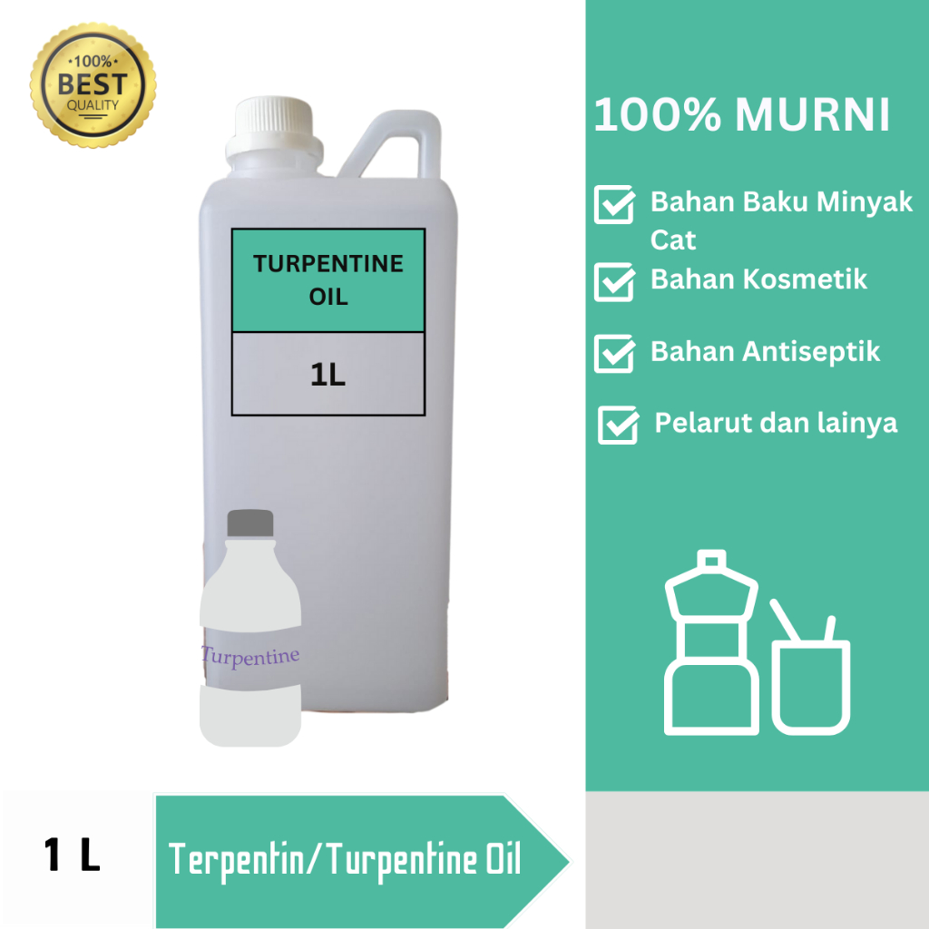 Jual Terpentin | Minyak Terpentine | Turpentine Oil | Murni | Original ...