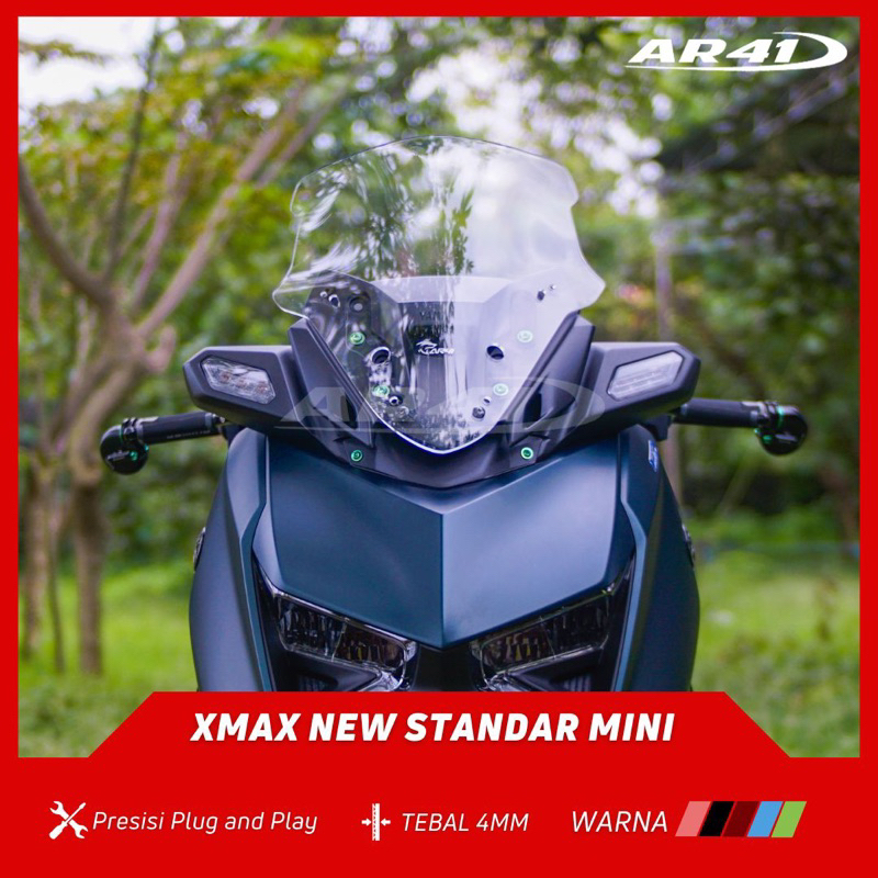 Jual Windshield XMAX new 2023, Visor XMAX new 2023 , Kaca depan XMAX ...