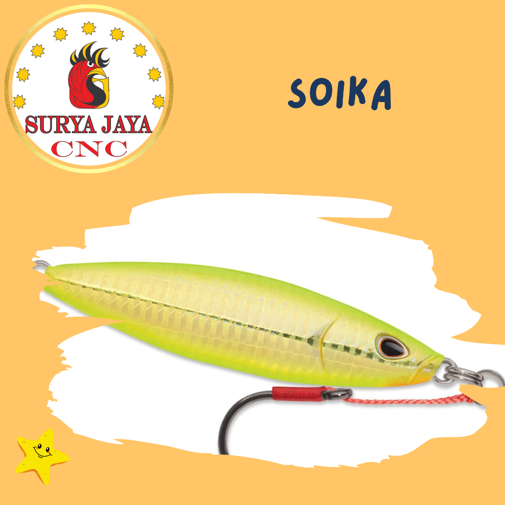 Jual cetakan metal jig SOIKA 7,10,15,20,30 gram | Shopee Indonesia