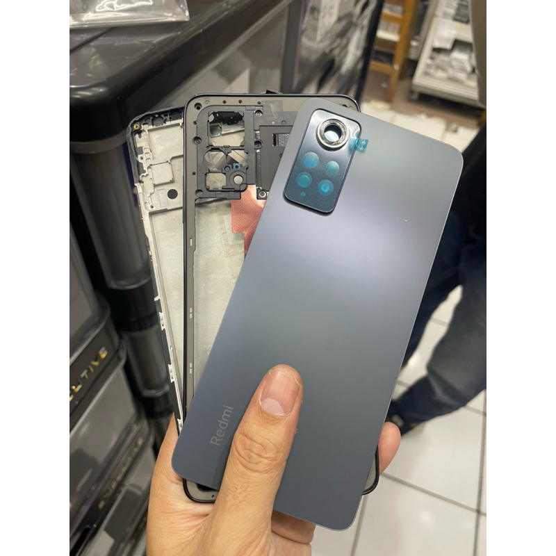 Jual Housing Kesing Casing Fullset Xiaomi Redmi Note 12 Pro 4G Backdoor Frame Lcd Bezel Original ...
