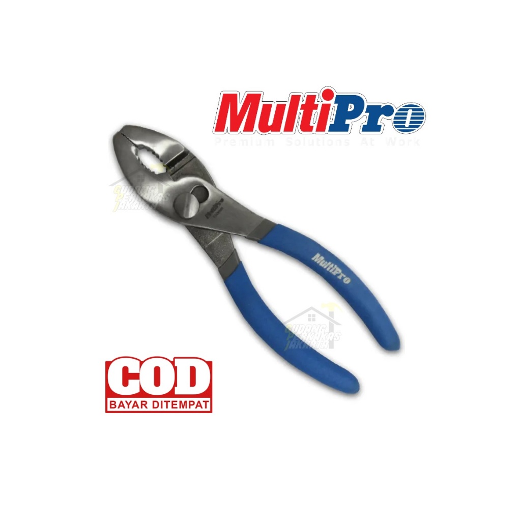 Jual MULTIPRO TANG SLIP JOINT PLIERS 6 INCHI 8 INCHI / TANG SAMBUNGAN ...