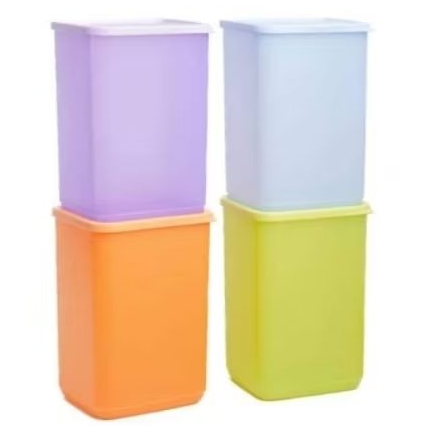 Jual Tupperware tall summer fresh 2,2L / tall square round ecer 1pcs ...