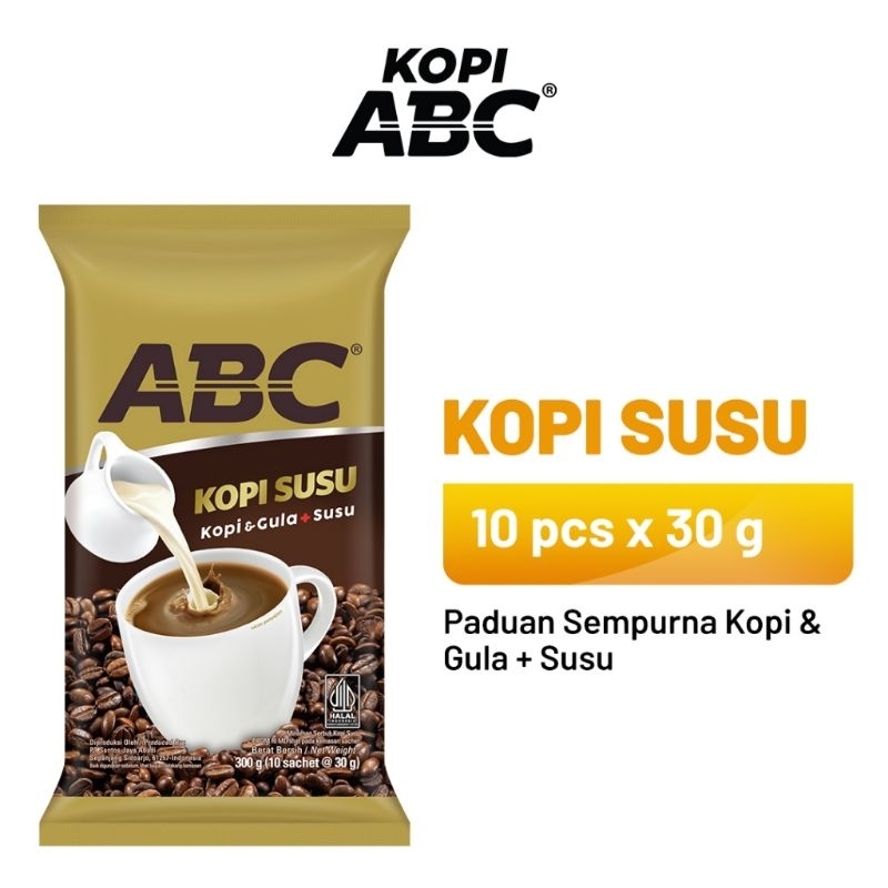Jual ABC Kopi Susu Renceng 10 Sachet | Shopee Indonesia