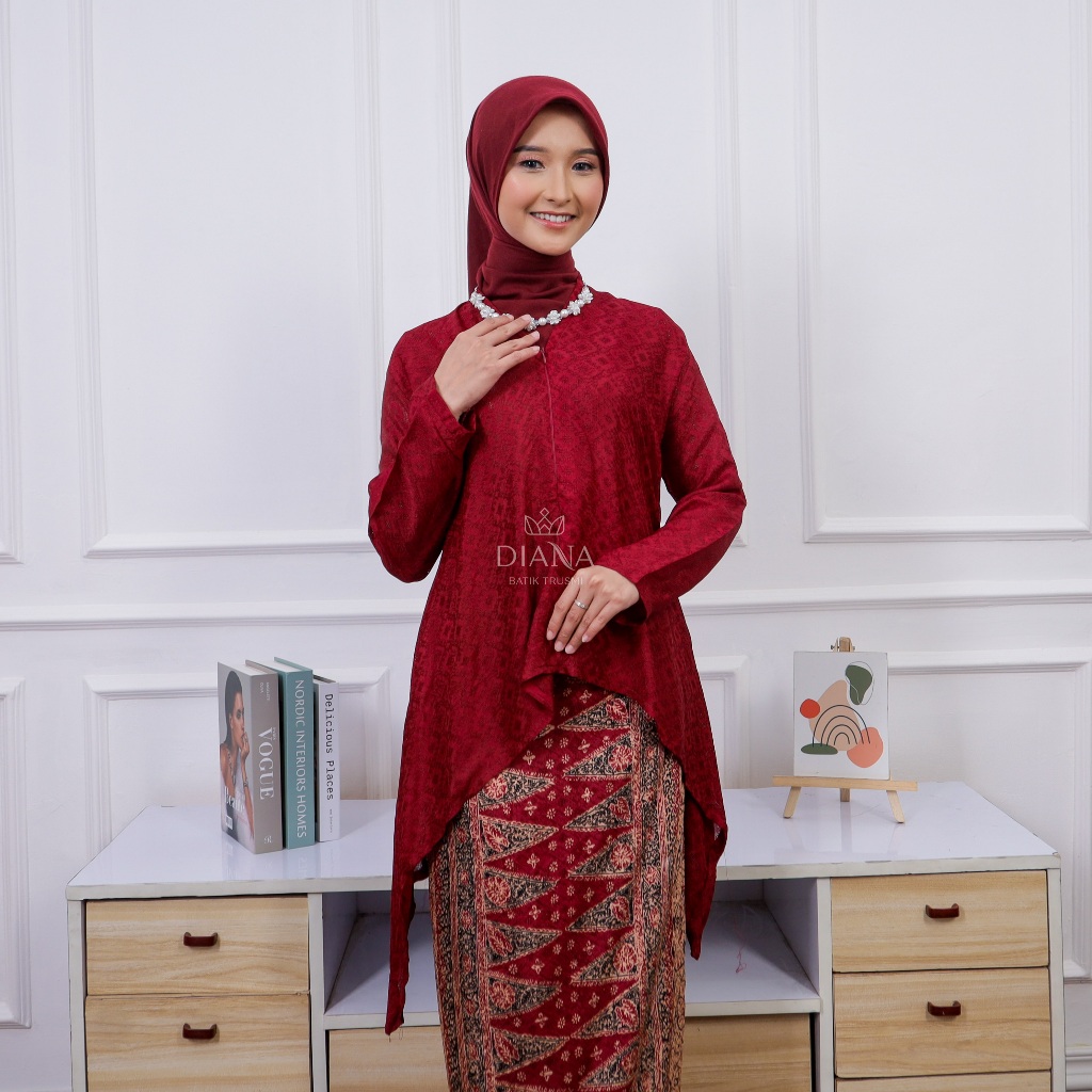 Jual SET JUPRI POLOS BAWAHAN ROK LILIT MOTIF | BUSUI FRIENDLY | JUPRI POLOS | ROK LILIT BY Diana ...