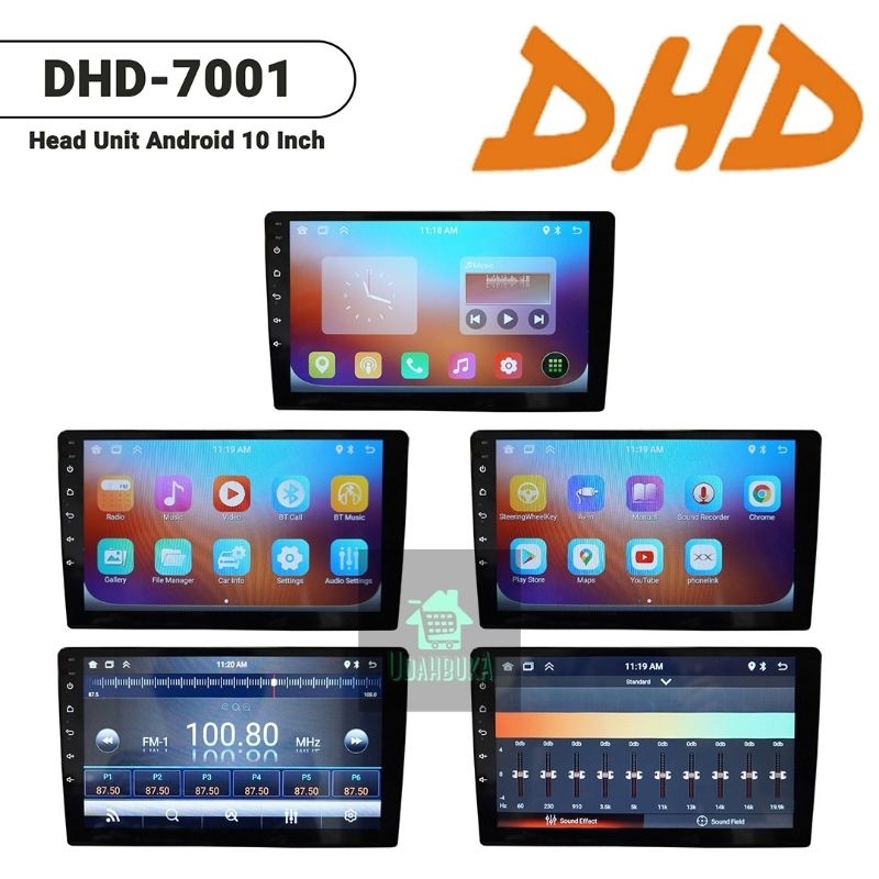 Jual Head Unit Android Double Din Mobil - DHD 7001 - 10 Inch - GPS ...