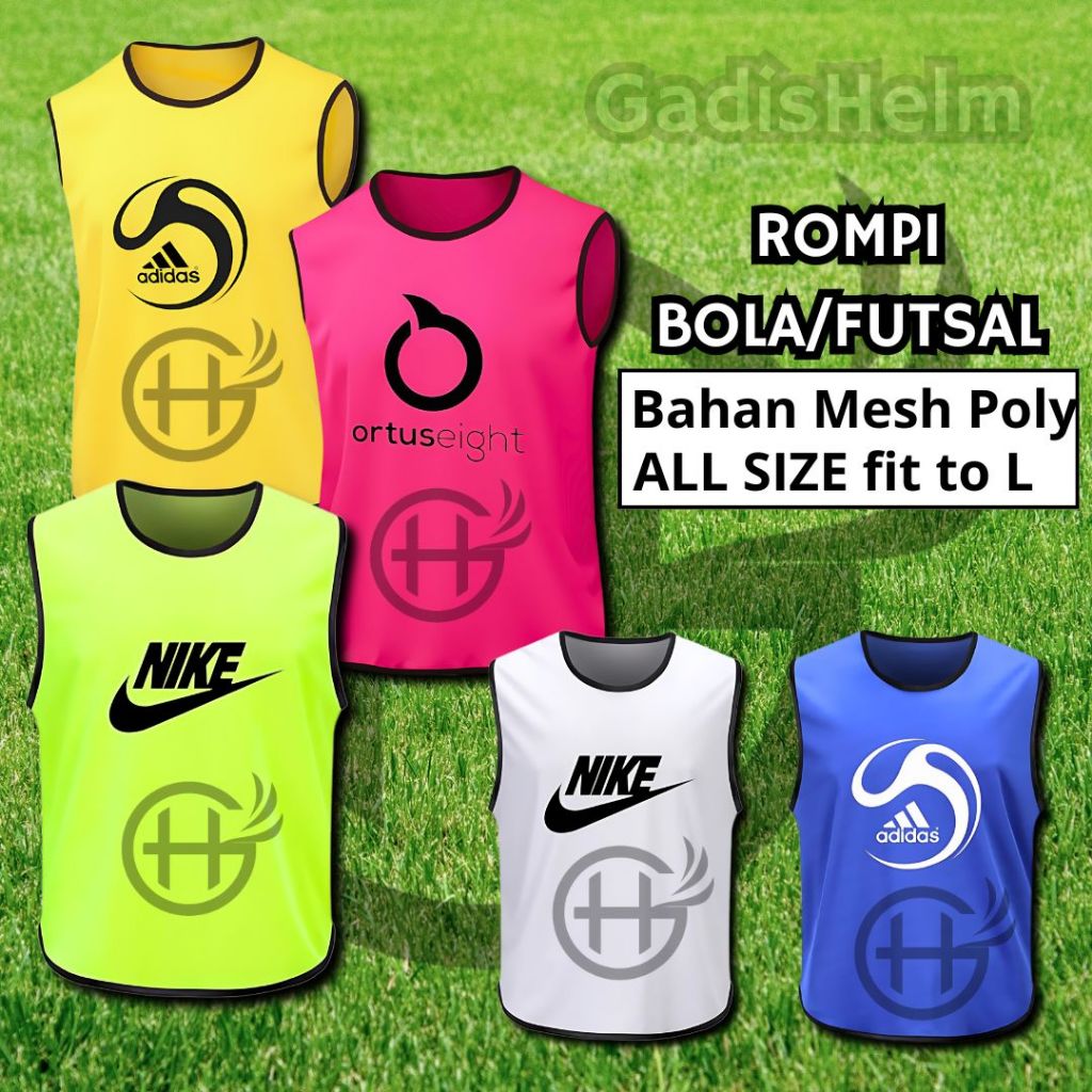 Jual ROMPI FUTSAL BOLA/Rompi Sepak Bola/Rompi Futsal/Rompi Latihan ...
