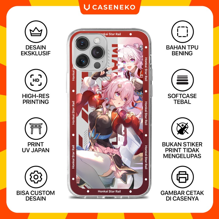 Jual Case HP March 7th Hunt Honkai Star Rail HSR Custom Casing All Type HP 7 | Shopee Indonesia
