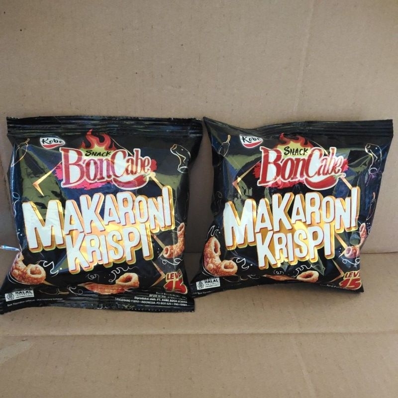Jual BONCABE MAKARONI KRISPI LV 15 berat 27g | Shopee Indonesia
