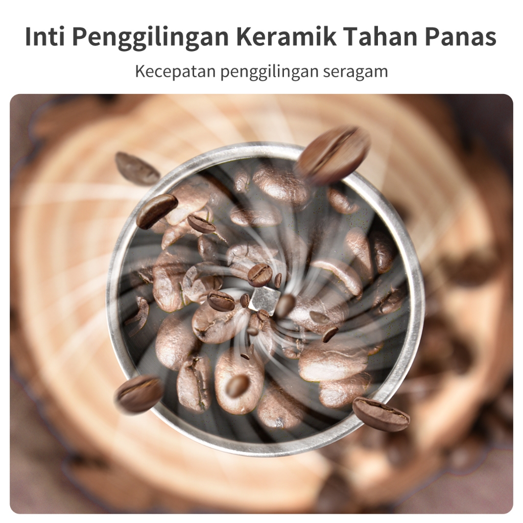 Jual Simplus Penggiling Biji Kopi Manual 25g Coffee Grinder Handheld ...
