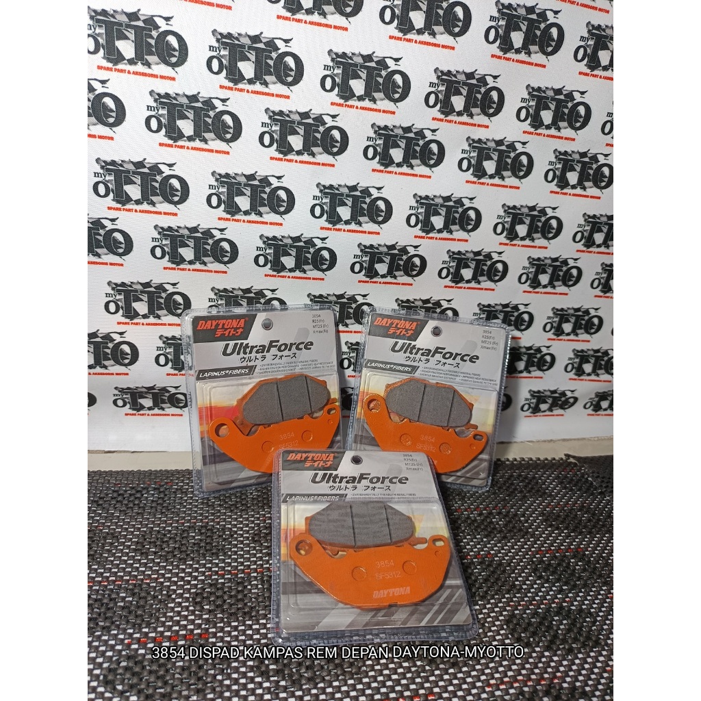 Jual Kampas Rem Daytona Lapinus Fibers Brake Pad Depan Yamaha XMAX 250 ...