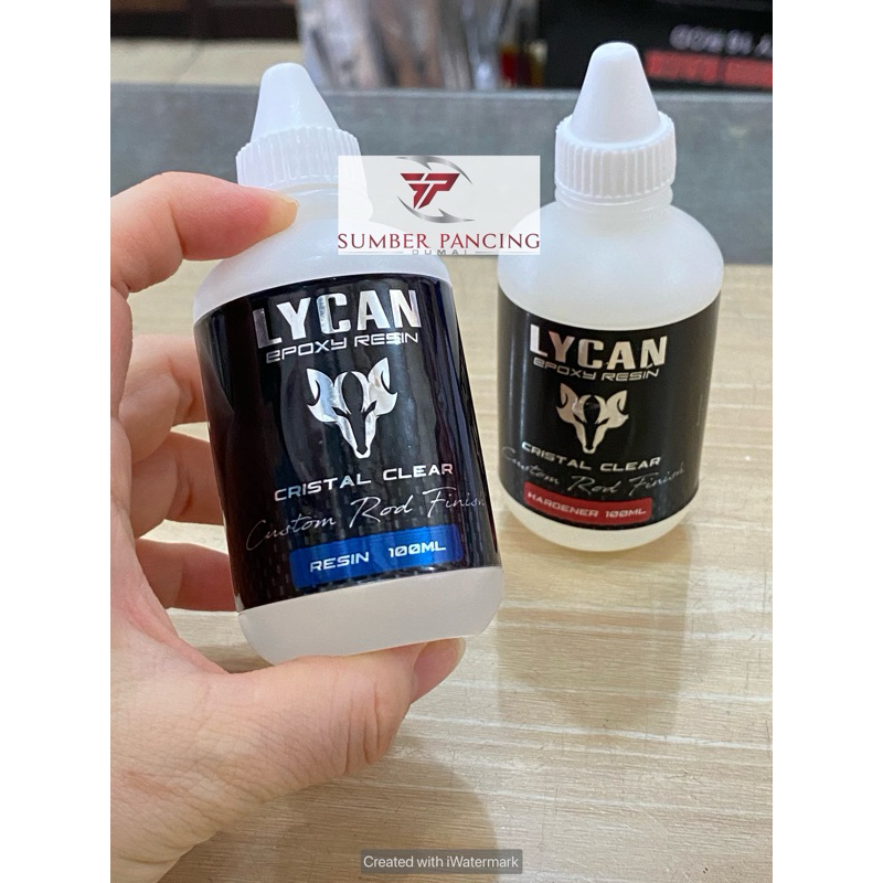 Jual Lem Resin / epoxy Lycan 100 ML 100% Original | Shopee Indonesia