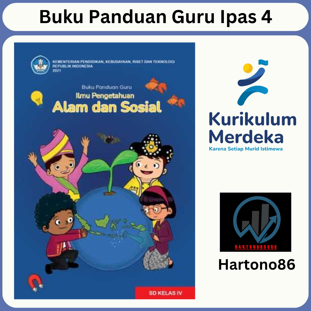 Jual Buku Panduan Guru IPAS Kelas 4 Kurikulum Merdeka | Shopee Indonesia