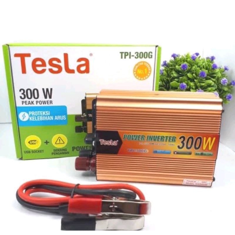 Jual Power Inverter Tesla DC To AC Original 200w 300w 500w 100w ...