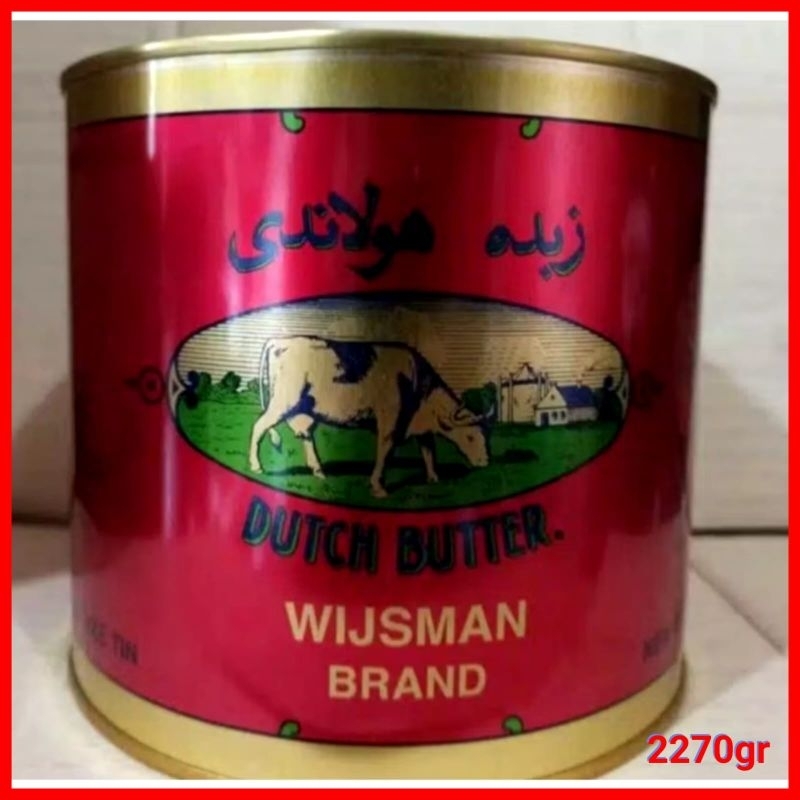 Jual WIJSMAN BUTTER MENTEGA WIJSMAN WISMAN WYSMAN KALENG 2.27 KG ...