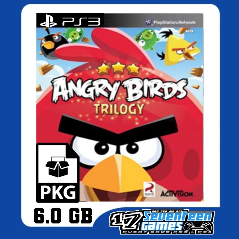 Jual Angry Birds Trilogy Game Ps3 Cfw Hfw Hen | Shopee Indonesia