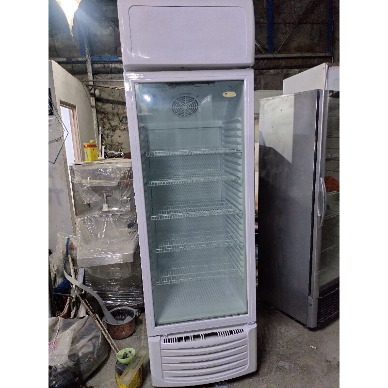 Jual Showcase 1 pintu jumbo kapasitas 423 Liter, merk sansio showcase ...