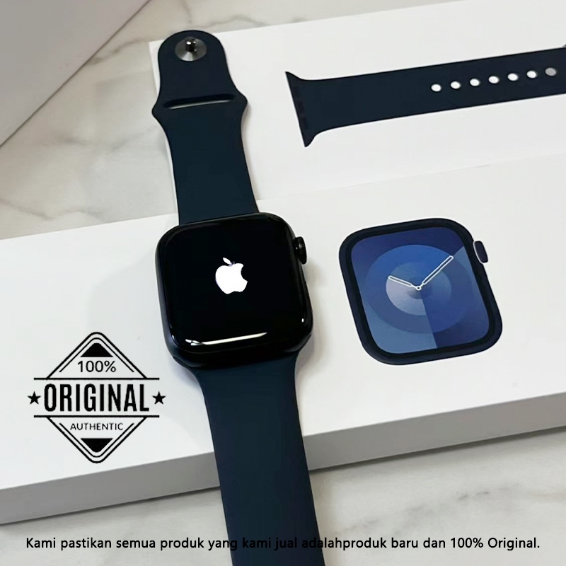 Jual 100％ Original 𝐀𝐩𝐩𝐥𝐞 iwatch Series 9 SmartWatch i9 pro max 45mm 2.2 ...