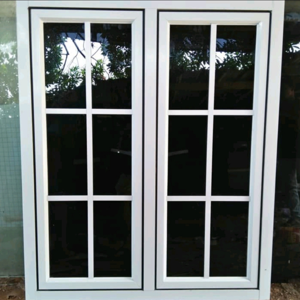 Jual jendela double T120 x L180 ornamen | Shopee Indonesia