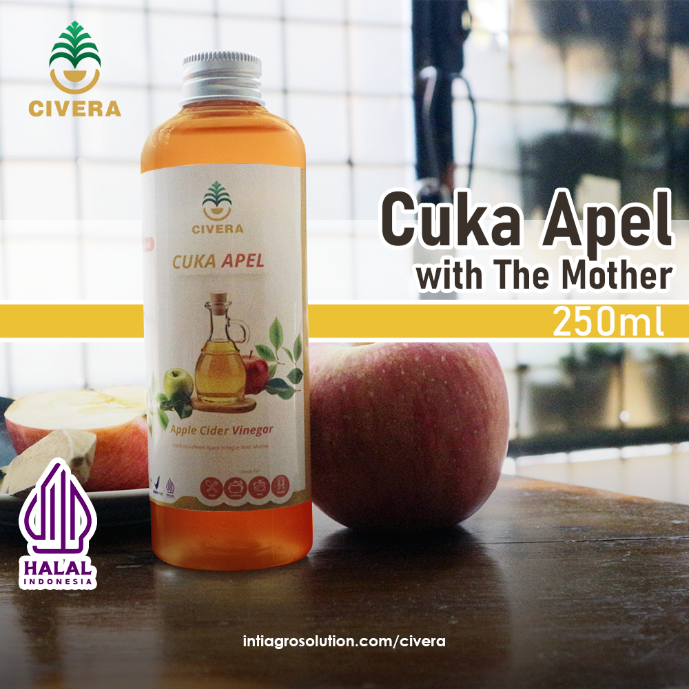 Jual Cuka Apel Original With Mother 250ml - Cuka Apel Original untuk ...
