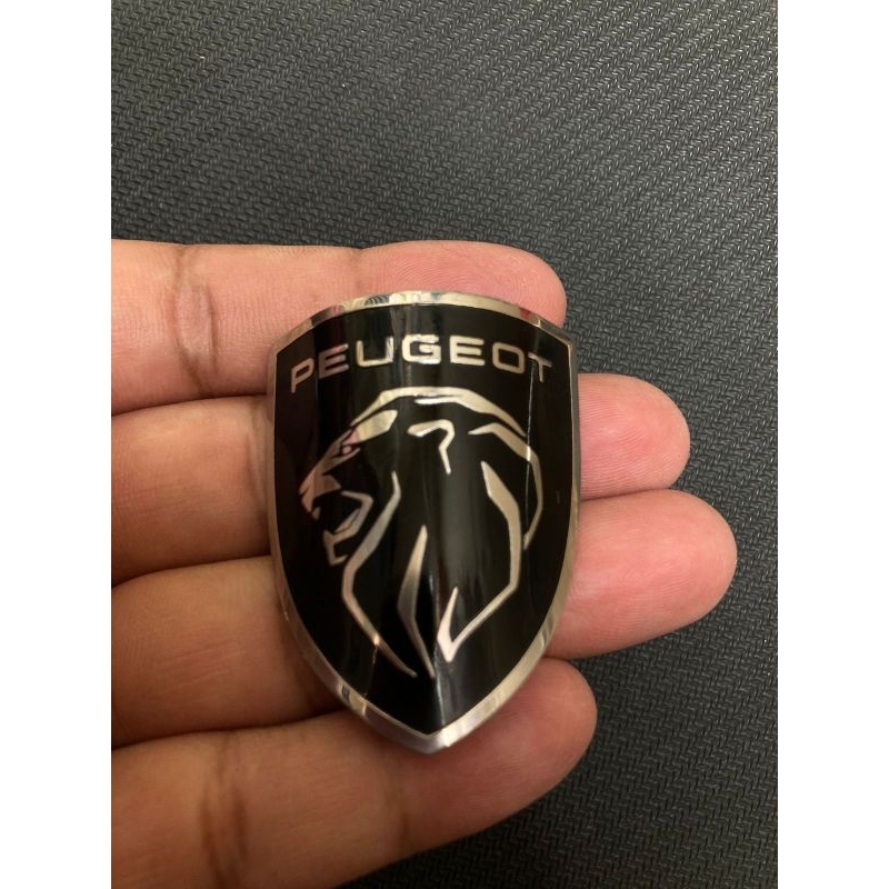 Jual Emblem Sepeda Peugeot Stainless Steel Head Badge | Shopee Indonesia