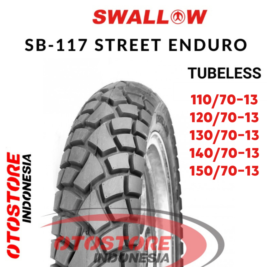 Jual Ban Motor NMAX ADV Street Enduro SB-117 Ukuran 110/70 120/70 130/70 140/70 150/70 Ring 13 ...