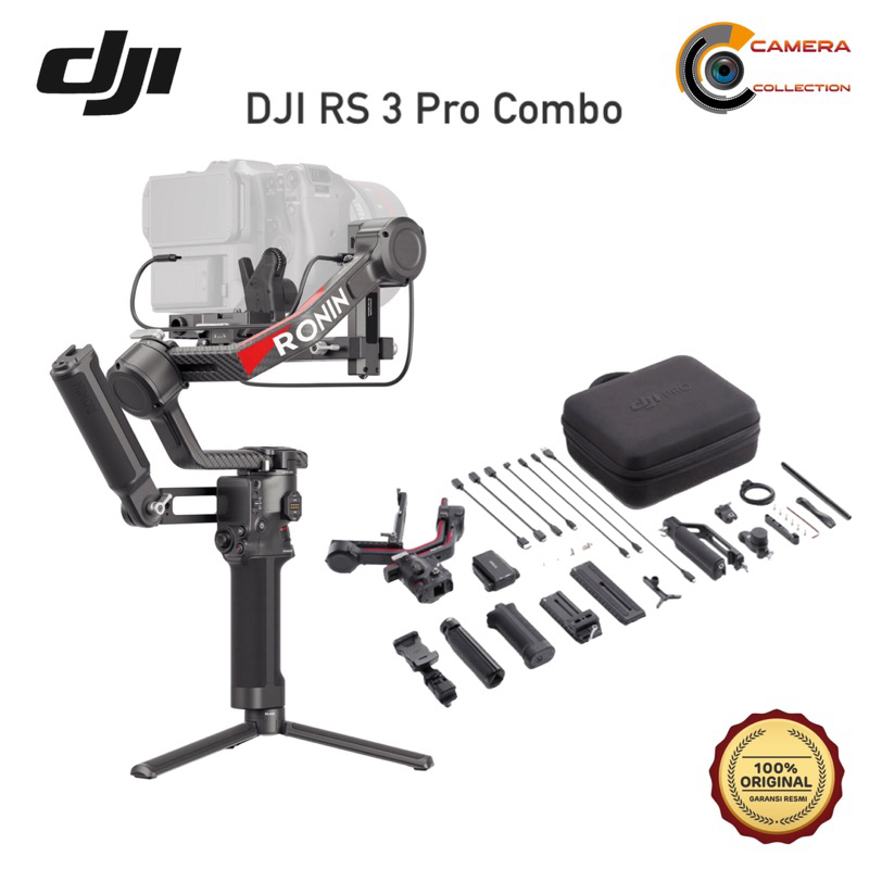 Jual DJI RS 3 Pro Combo 3-Axis Gimbal Stabilizer | Shopee Indonesia