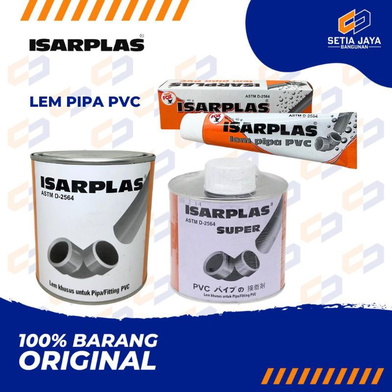 Jual Lem Pipa / PVC / Peralon Isarplas Tube / Odol / Kuas / Kaleng | Shopee Indonesia