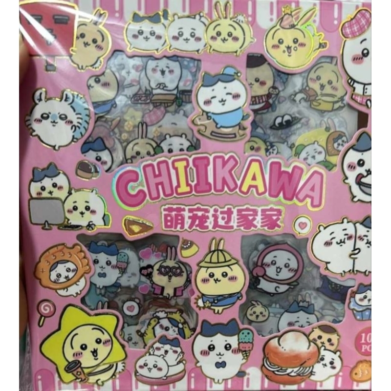 Jual [COD] Stiker Box isi 100 lembar karakter chiikawa | Shopee Indonesia