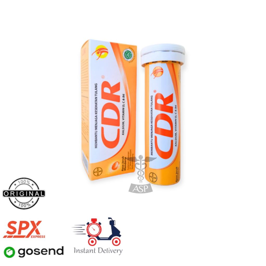 Jual CDR isi 10 (Vitamin C + Kalsium) | Shopee Indonesia