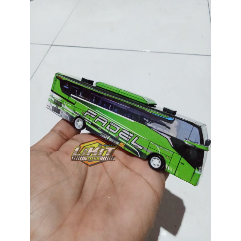 Jual MAINAN MINIATUR BUS BASURI MAUDI JB5 ASYROF SKALA 1/87 MINI BUS ...