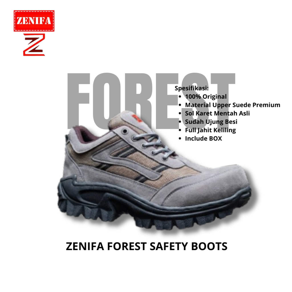 Jual Sepatu Safety Boots Original Septi Kerja Sefty Shoes Spatu Proyek ...