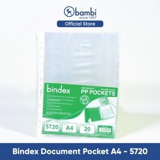 Jual PP Pocket A4 Bindex 5720 (1 pak) | Shopee Indonesia